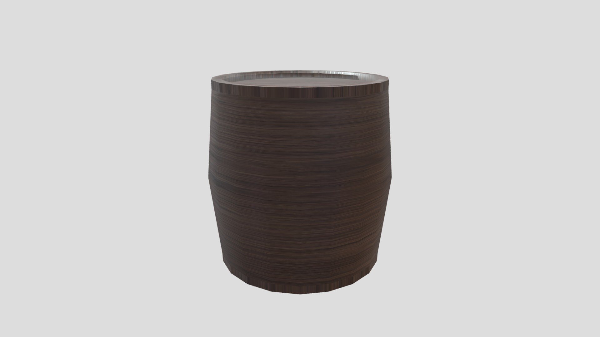 Plain Barrel V2 | Low Poly - 3D model by 3DRSB [906cd64] - Sketchfab