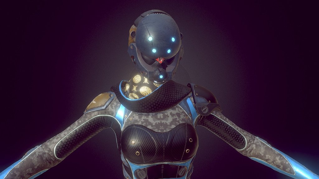 Ghost Low Tpose - 3D model by evilsimon [906cf15] - Sketchfab