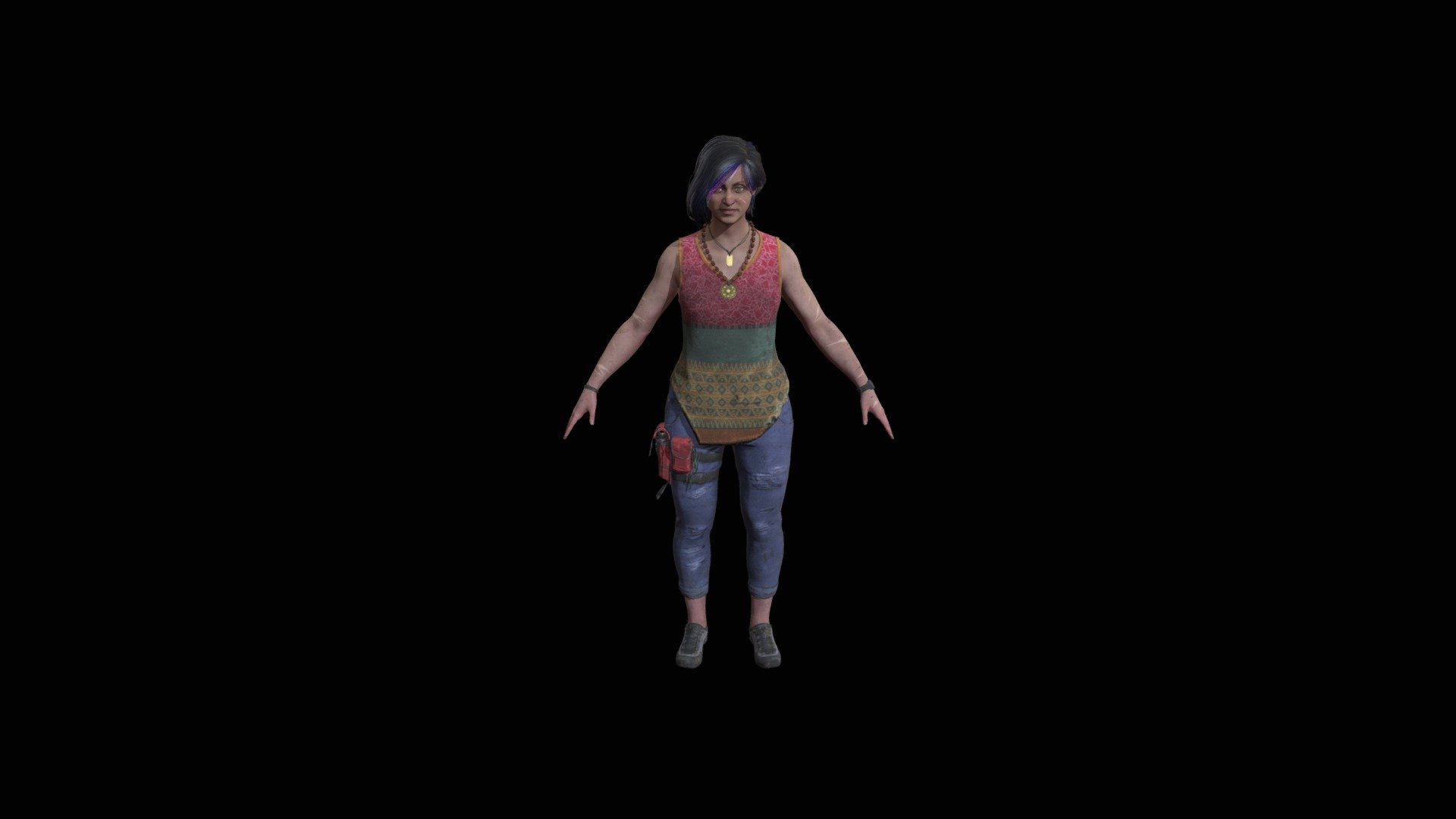 [DBD] Haddie Kaur (Old Model) - Download Free 3D model by [•Rain ...