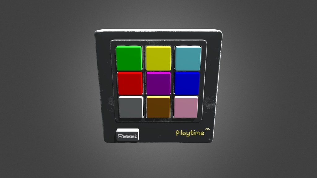 Poppy Playtime Keypads - A 3D model collection by Christopher And ...