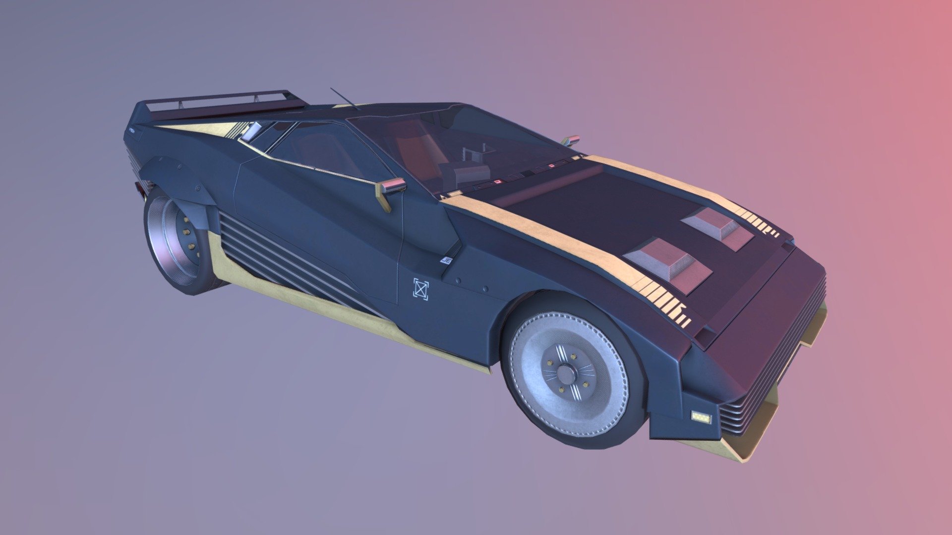 Quadra Turbo R V Tech Download Free 3D Model By Motbeu 906fdd5