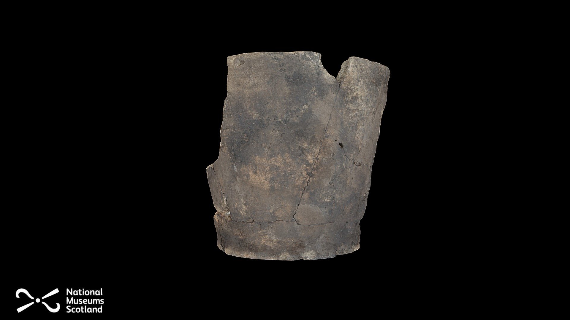 Grooved Ware pot, Skara Brae, Orkney - 3D model by National Museums ...