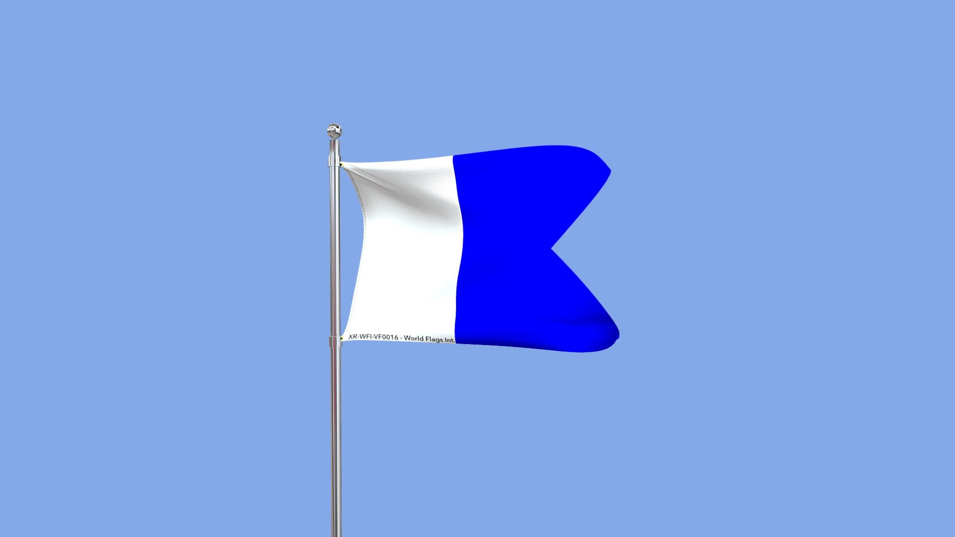 Flag Marin Code Alpha WFI-vf0016 - 3D model by World Flags (@worldflags ...