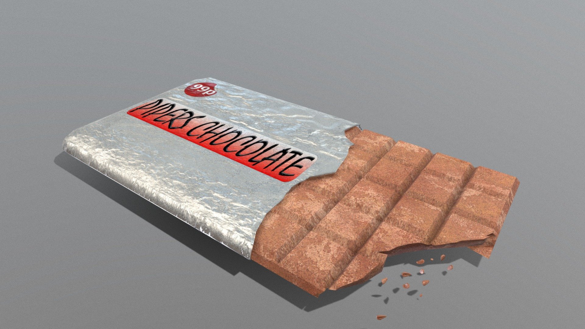 Chocolate bar - Download Free 3D model by kai9987kai [907245d] - Sketchfab