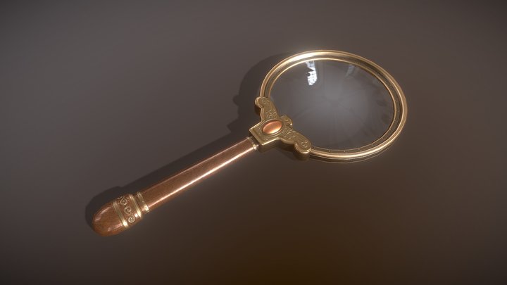 Magnifier 3D models - Sketchfab