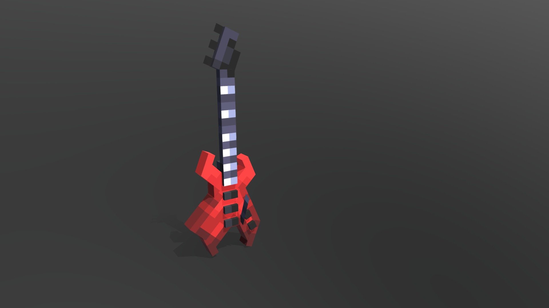 Eddie's Guitar - 3D model by yungwilder [907419a] - Sketchfab