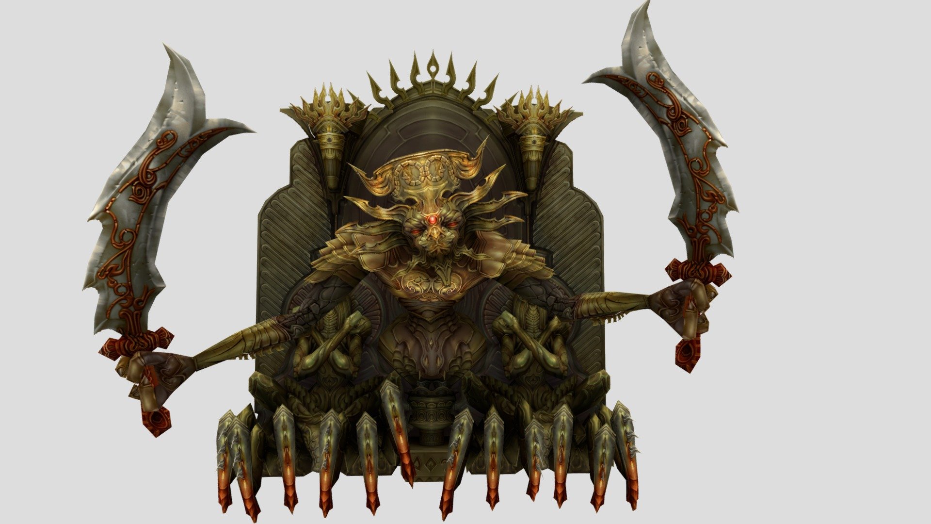 Demon Wall - Final Fantasy XII - Brightened - Download Free 3D model by ...