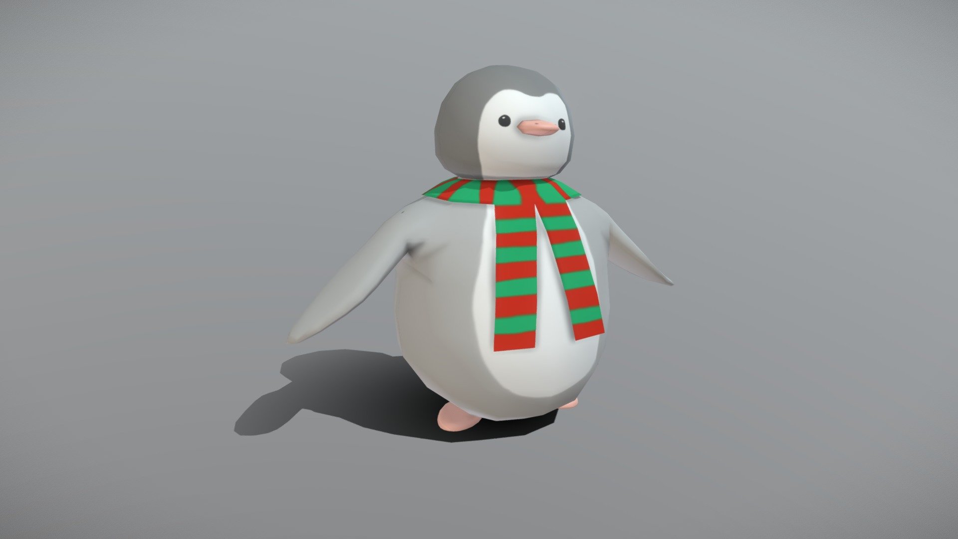 Animated Penguin - 3D model by Constanza_Valenzuela ...