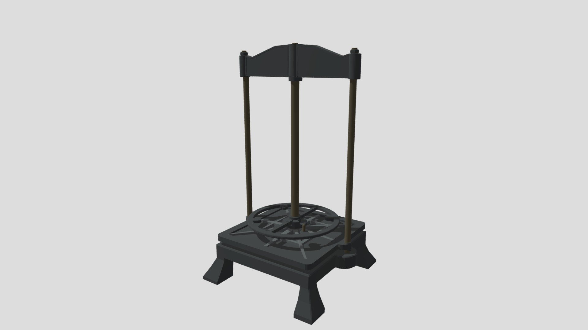 Paper press machine - Download Free 3D model by FelikMine [9075909 ...