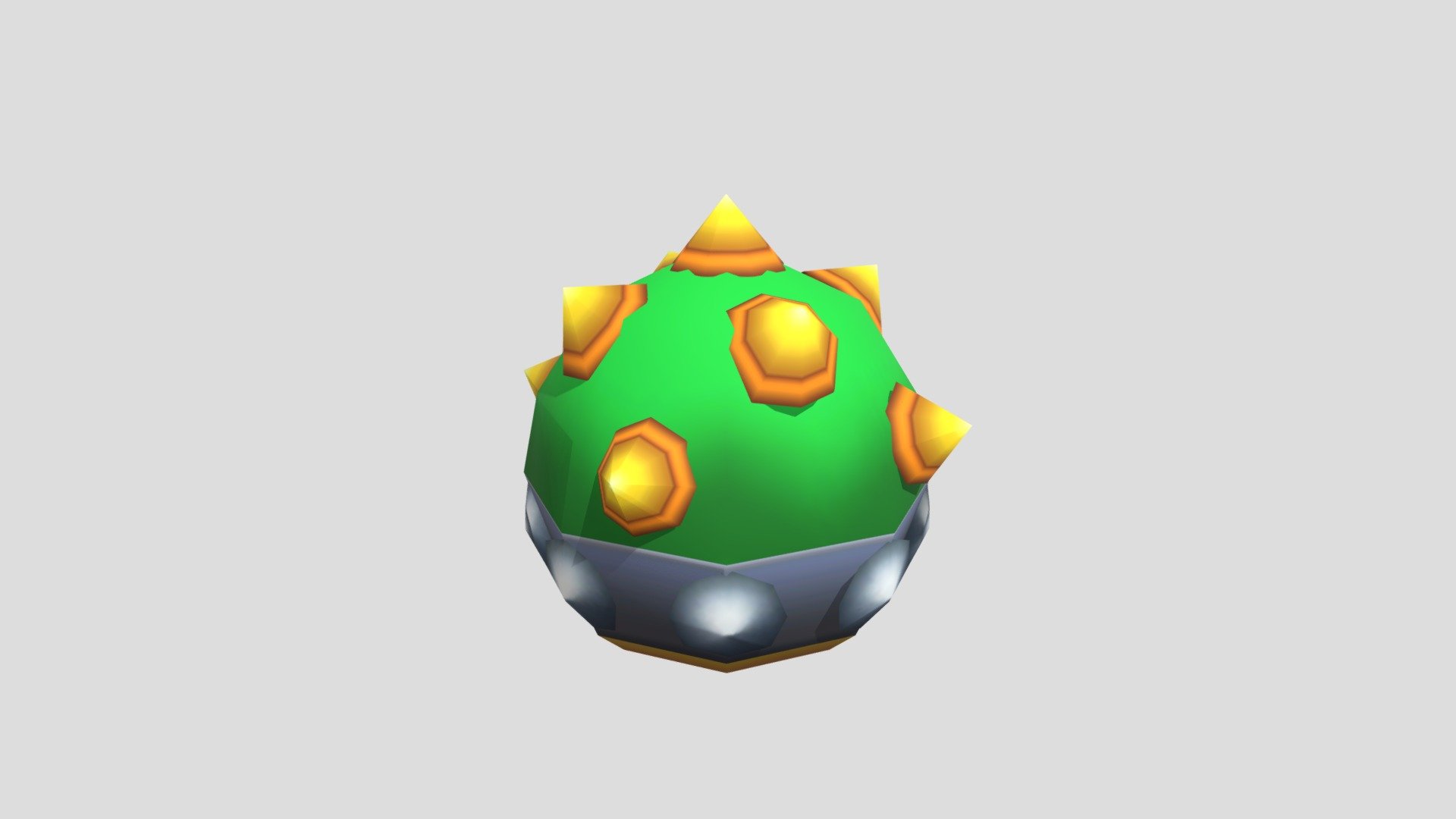 GameCube - Mario Party 4 - Bowser Present - Download Free 3D model by ...