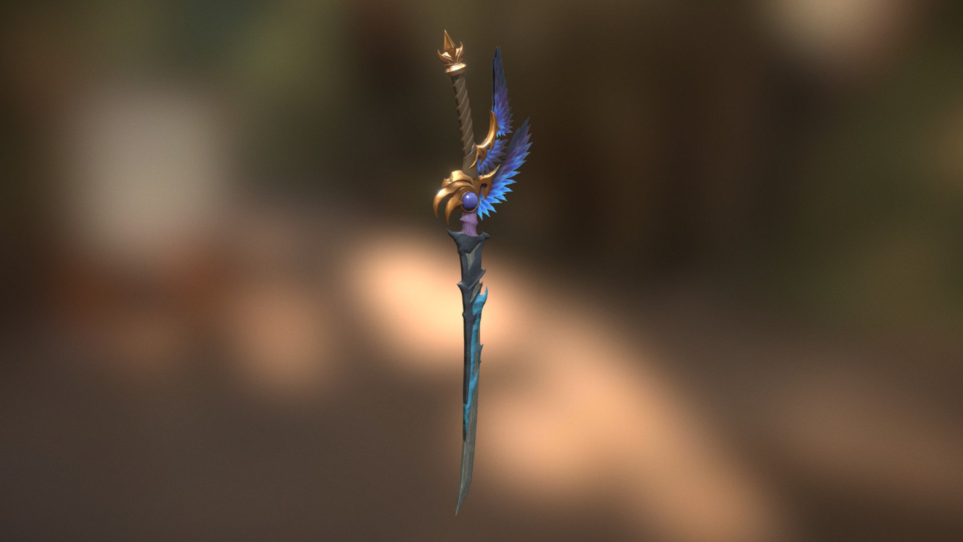 Fantasy Sword - 3D model by Marco Zaninelli (@MonkeyDTeddy) [9077519 ...