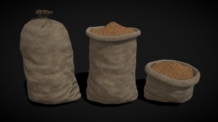 Sack 3D models - Sketchfab