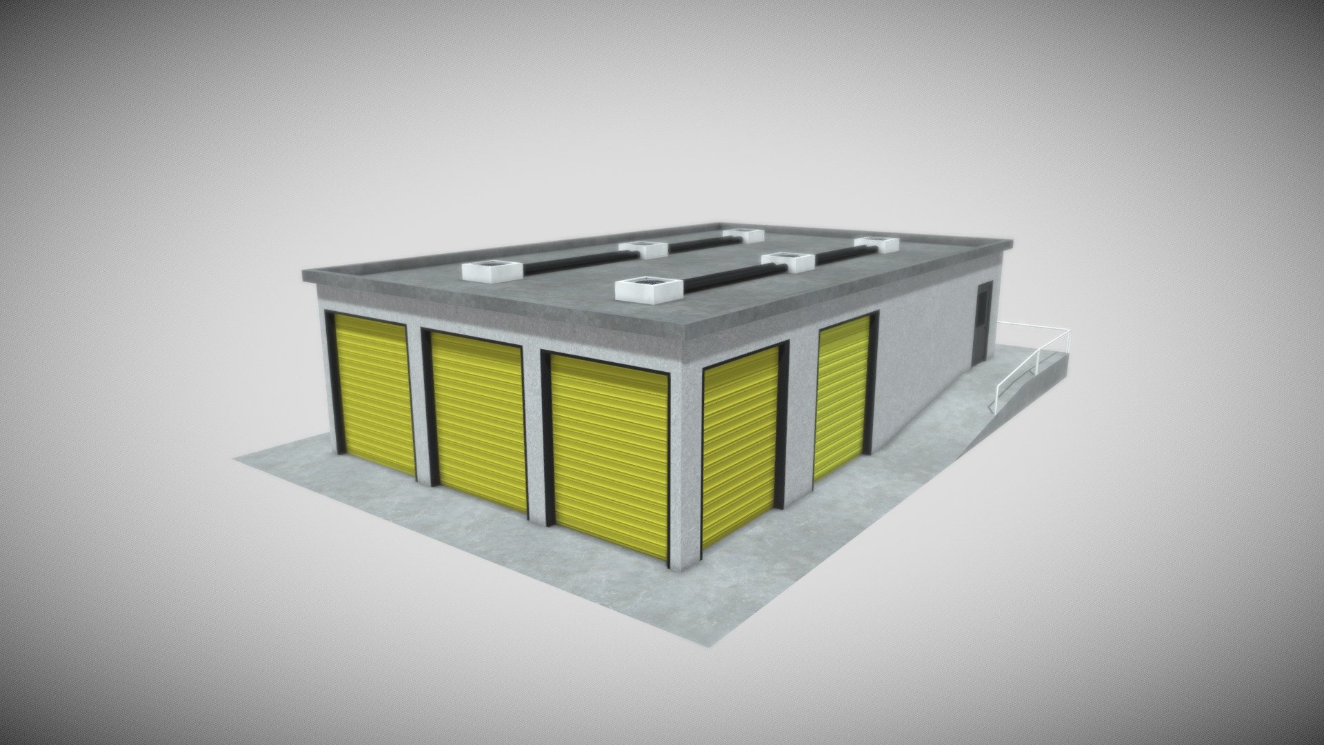 Industrial Warehouse - 3D model by studio-king [9078869] - Sketchfab
