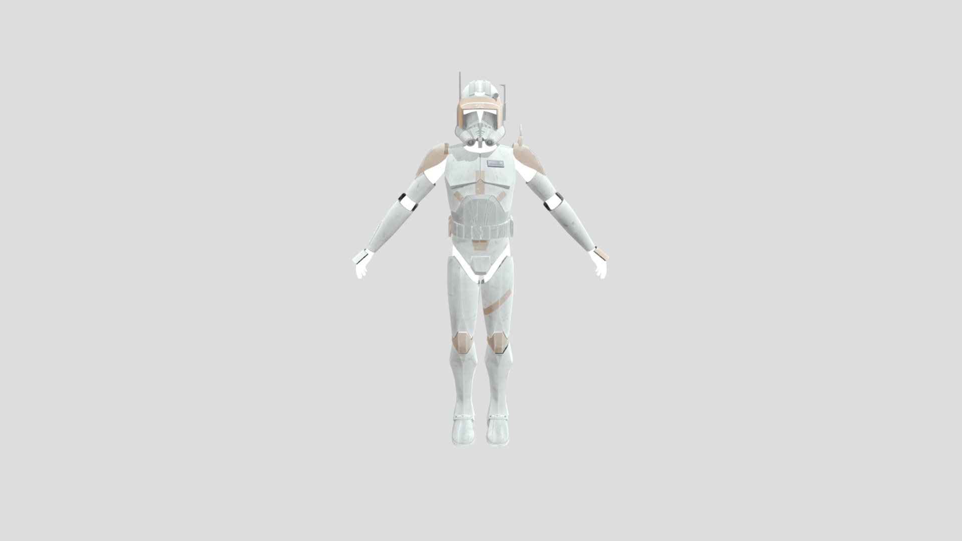 Commander Cody Rigged - Download Free 3D model by Dragon-of--Zakuul ...