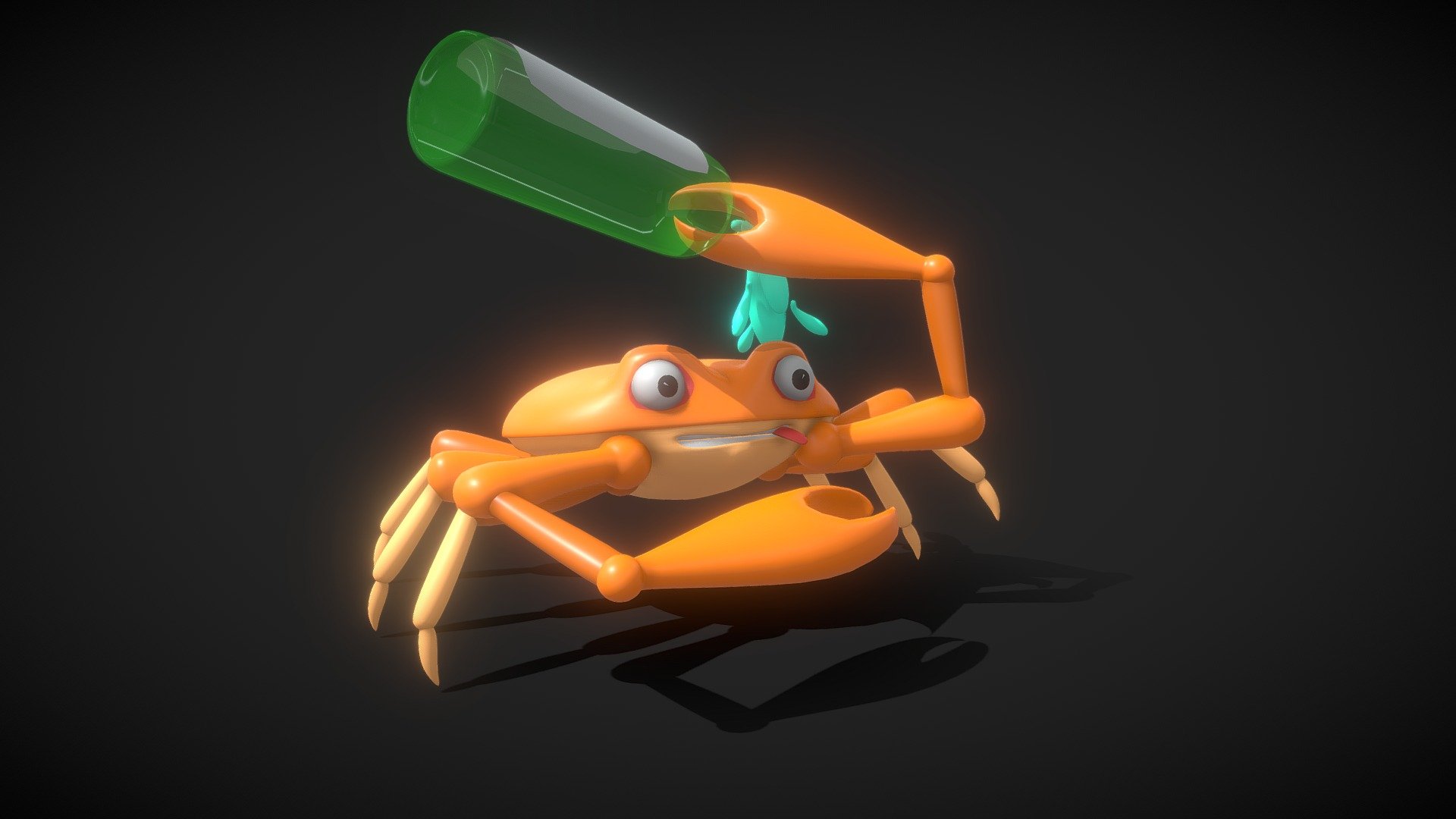 party crab - Download Free 3D model by anthonydpc (@tonydpc) [907a2bb ...