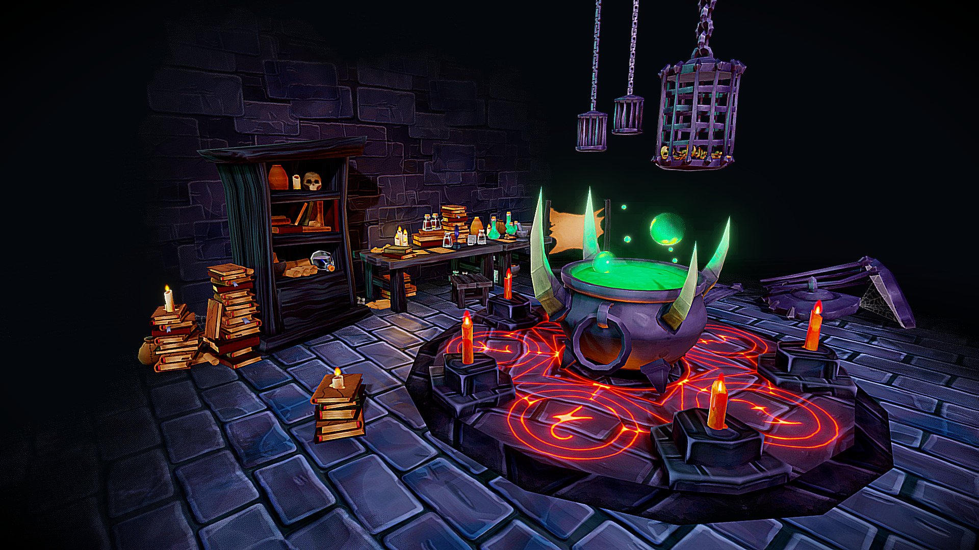 The Hag's Lair - 3D model by Aurantico [907ab8b] - Sketchfab