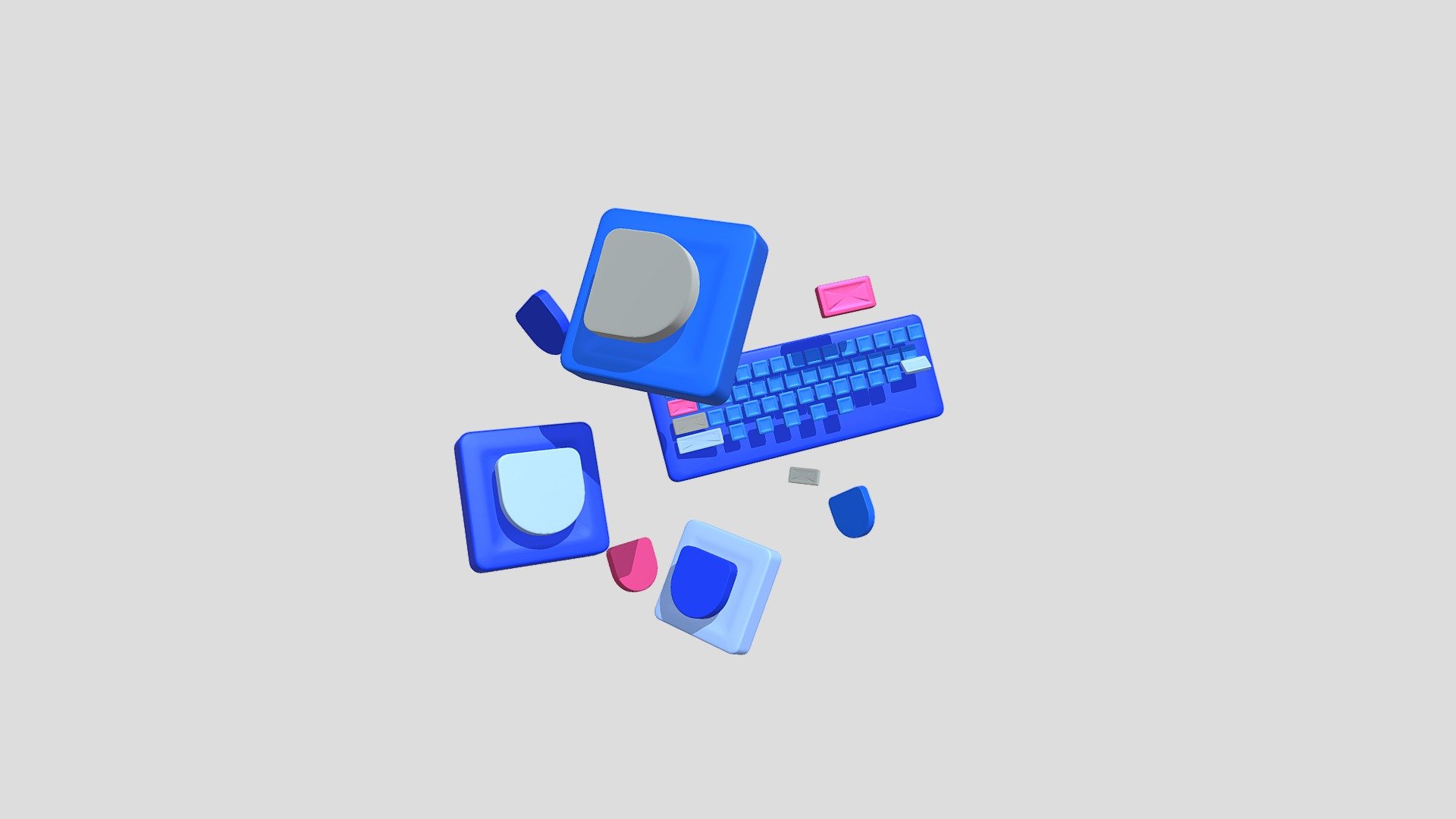 DevWeek - Elementos 3D - 3D model by edanpinbri [907addf] - Sketchfab