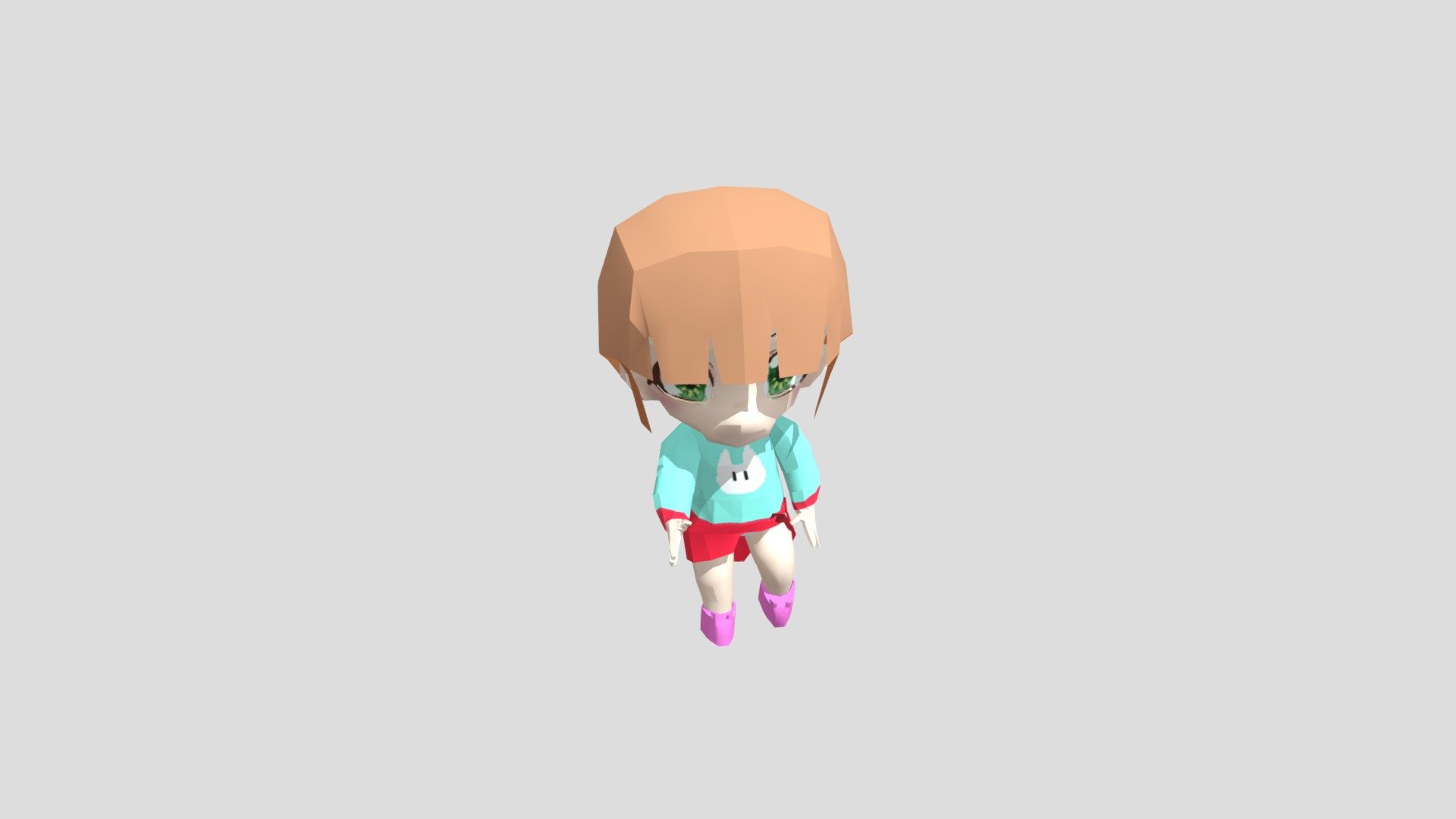 Chara 1 Walk 1 - Download Free 3D model by rainingstar1999 [907bad0 ...