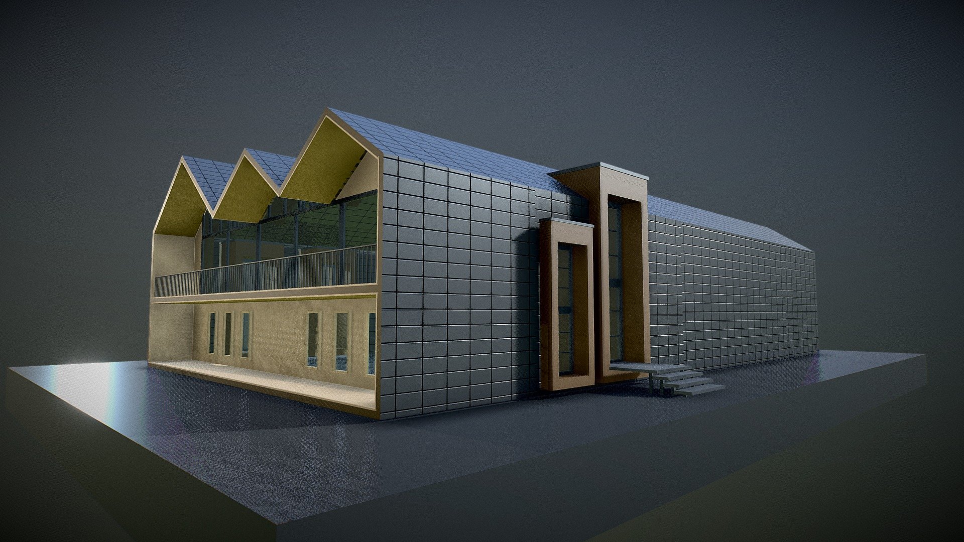 Office sketch - Download Free 3D model by GenEugene [907d241] - Sketchfab