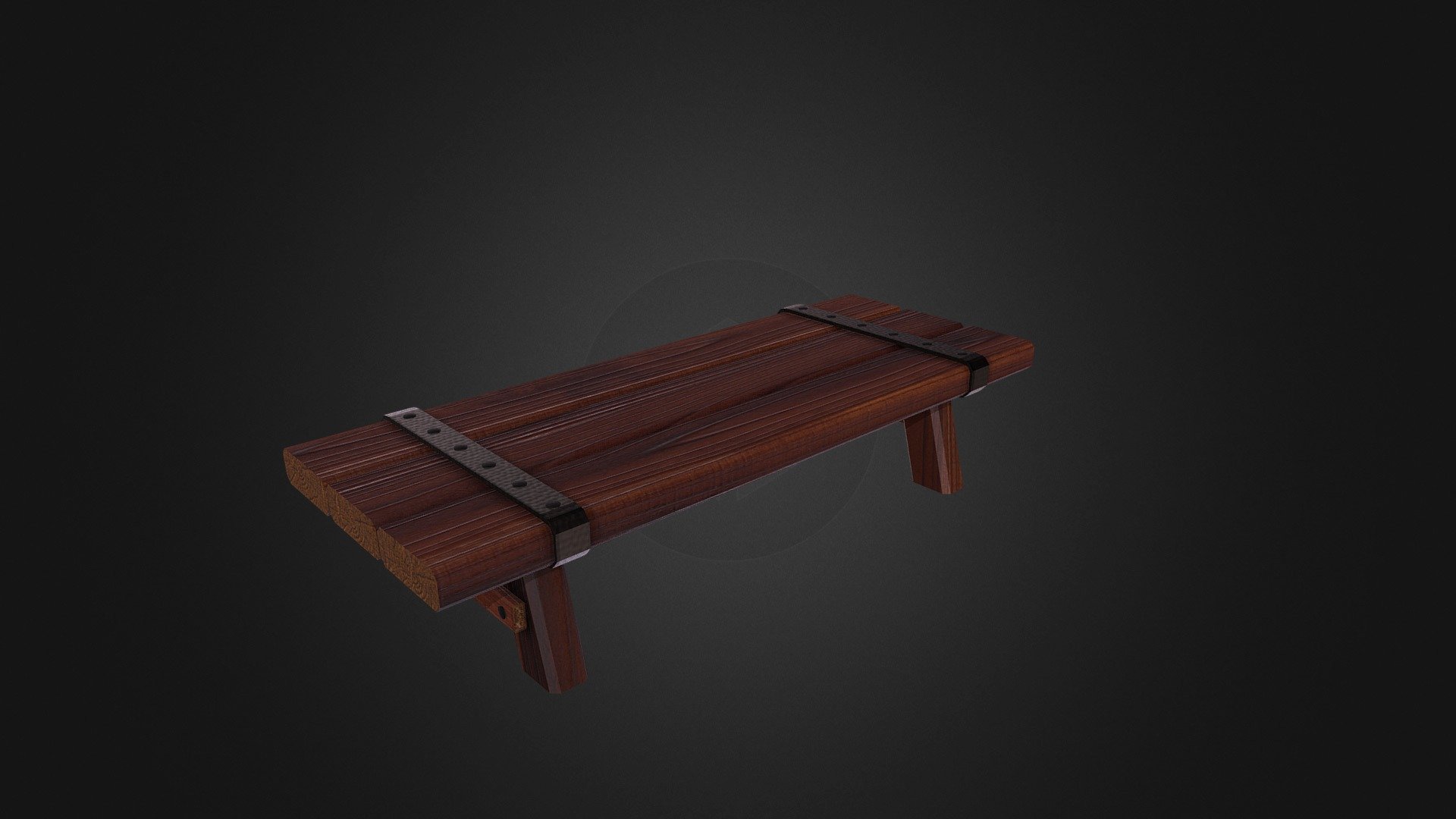 Medival Tavern Bench - Download Free 3D model by CrazyMoralFreak ...