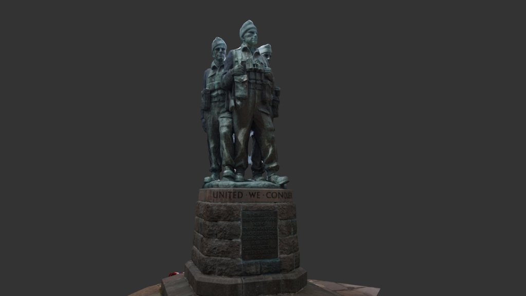 Commando Memorial - Download Free 3D model by crlnvl [907f6db] - Sketchfab