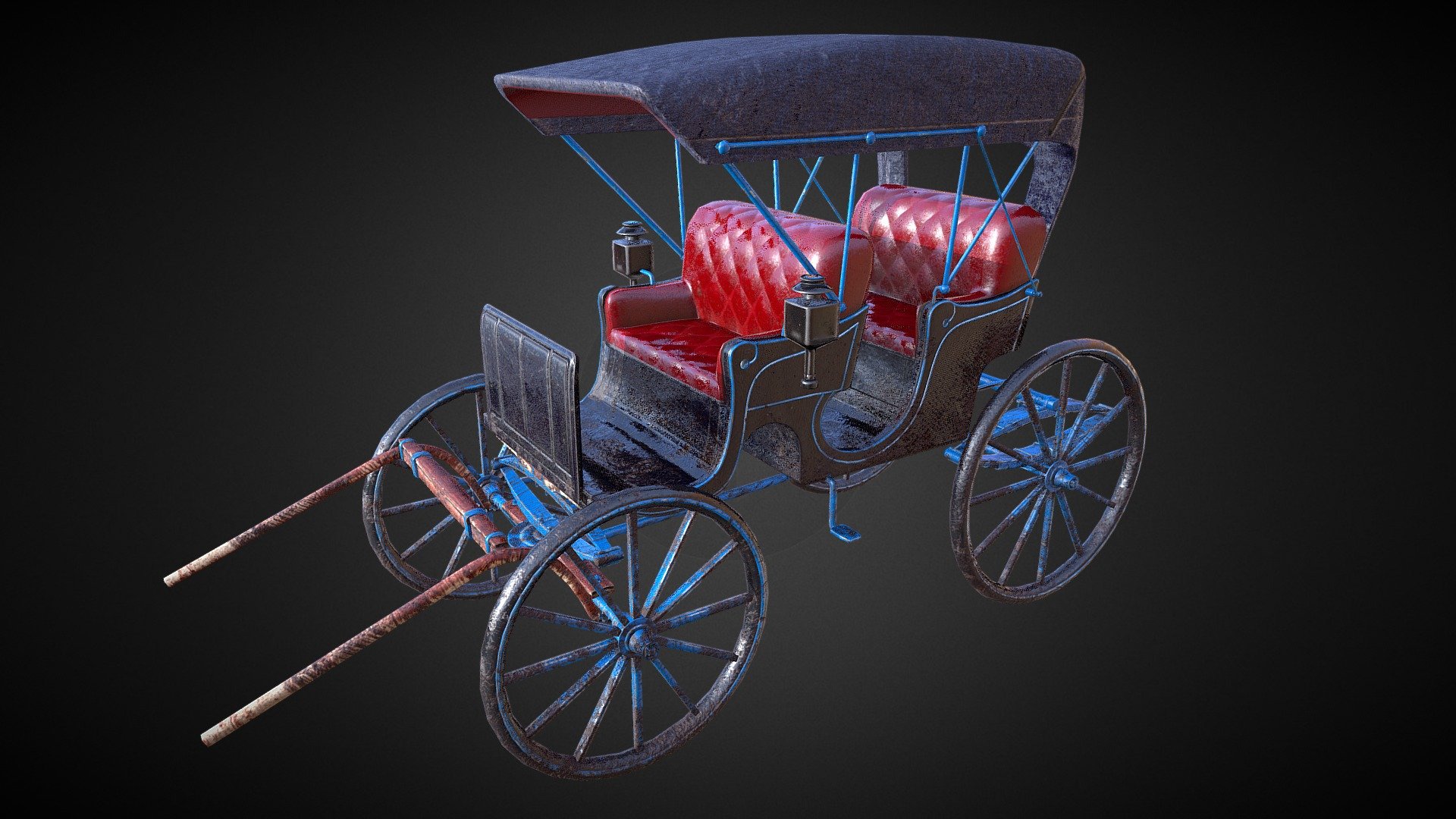 Carriage - Buy Royalty Free 3D model by svg3d [9080260] - Sketchfab Store
