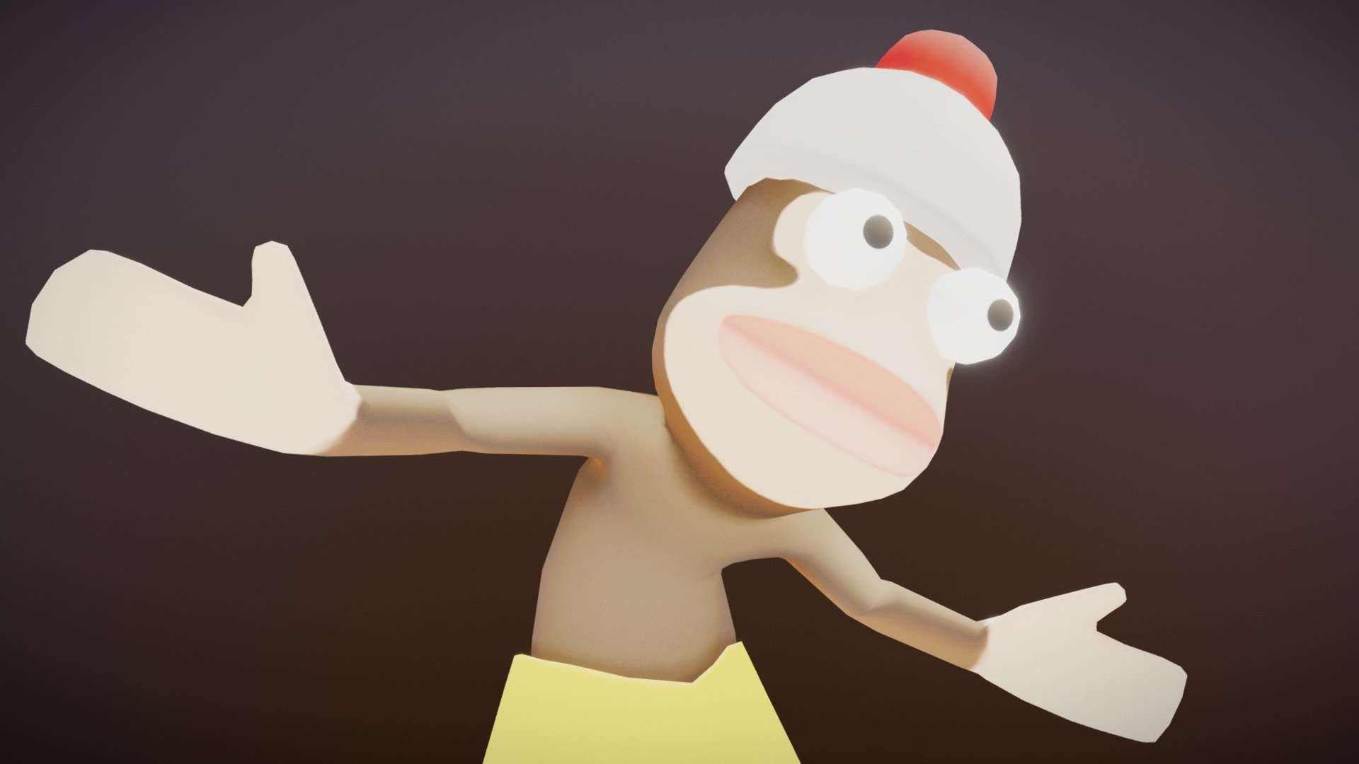 Pipo Monkey from Ape escape - 3D model by Al (@lightningocelot ...