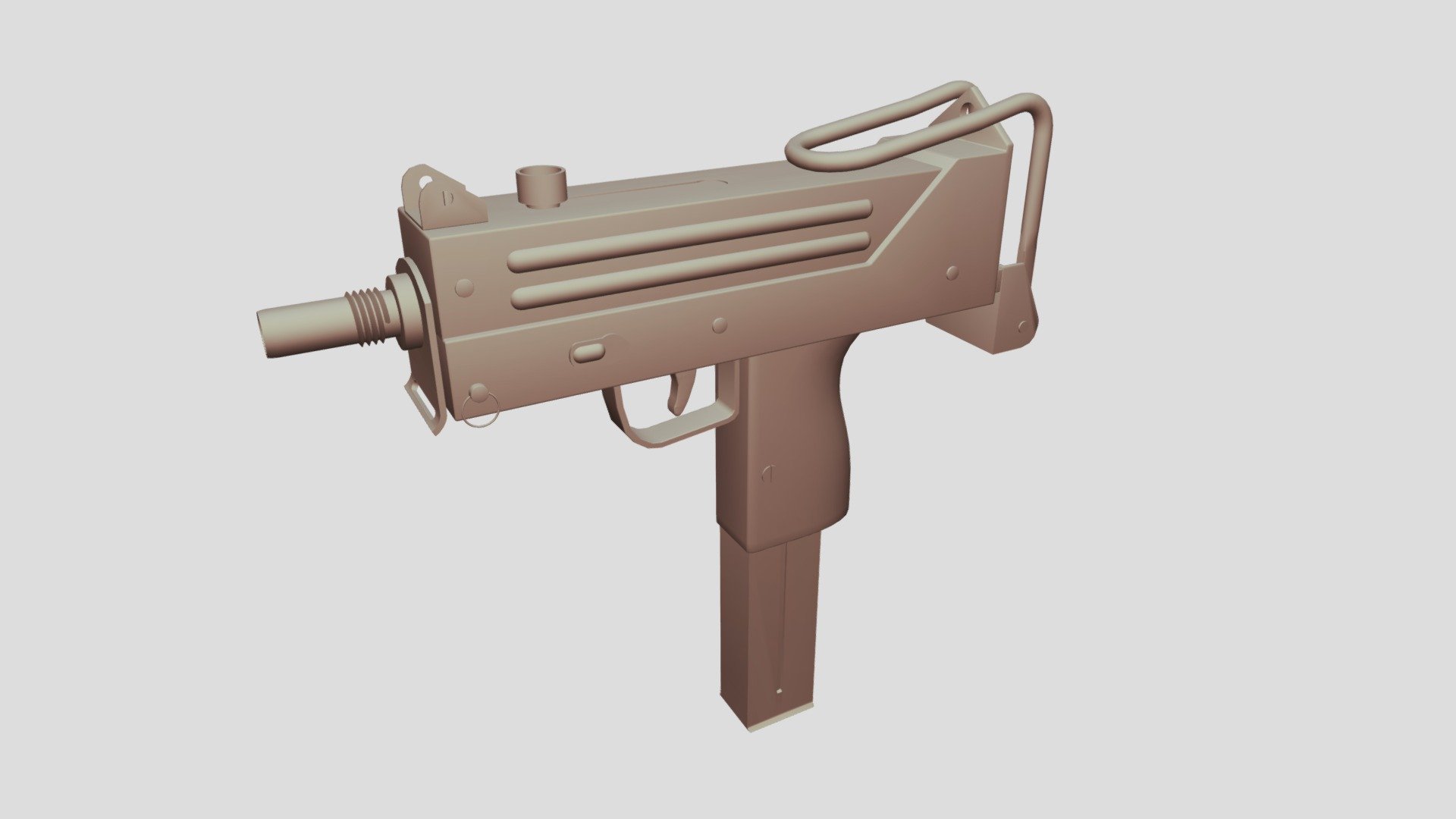 Free Uzi 3D model - Download Free 3D model by AntonTheGoat [9080f21 ...