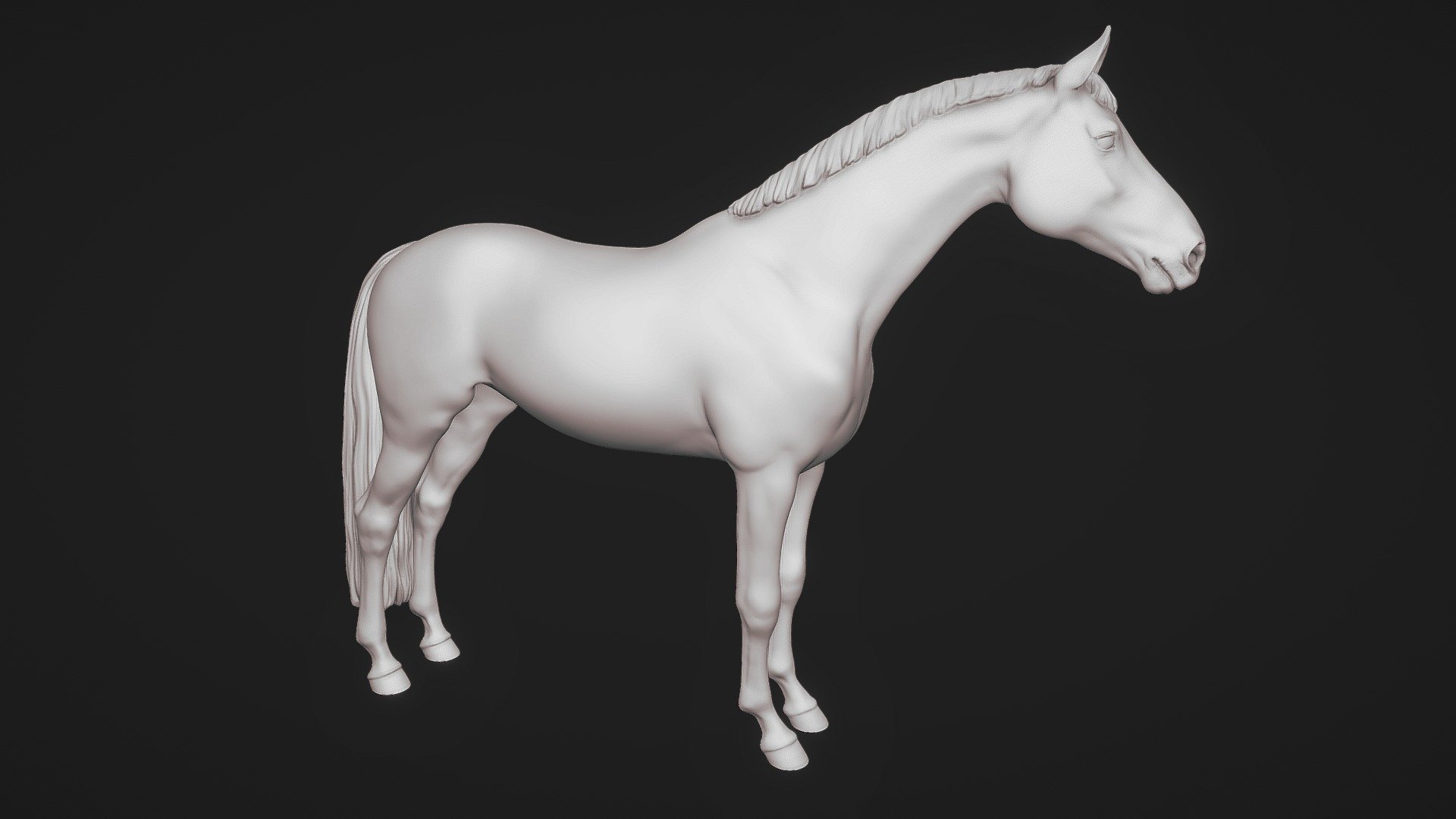 Horse - 3D model by Angelina (@4th-sequence) [9081264] - Sketchfab
