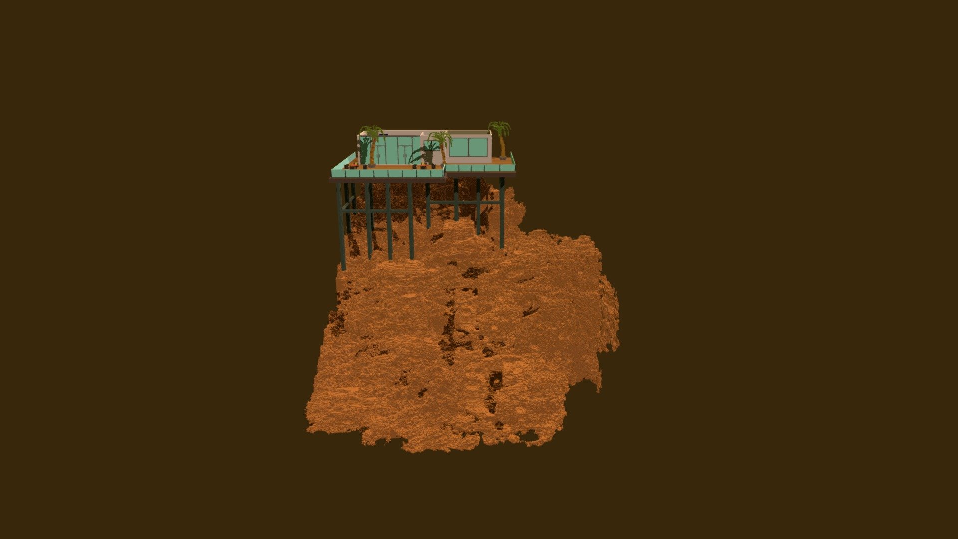 BoJack House - 3D model by Alesia Kuzmenkova (@s22124) [90825d4 ...