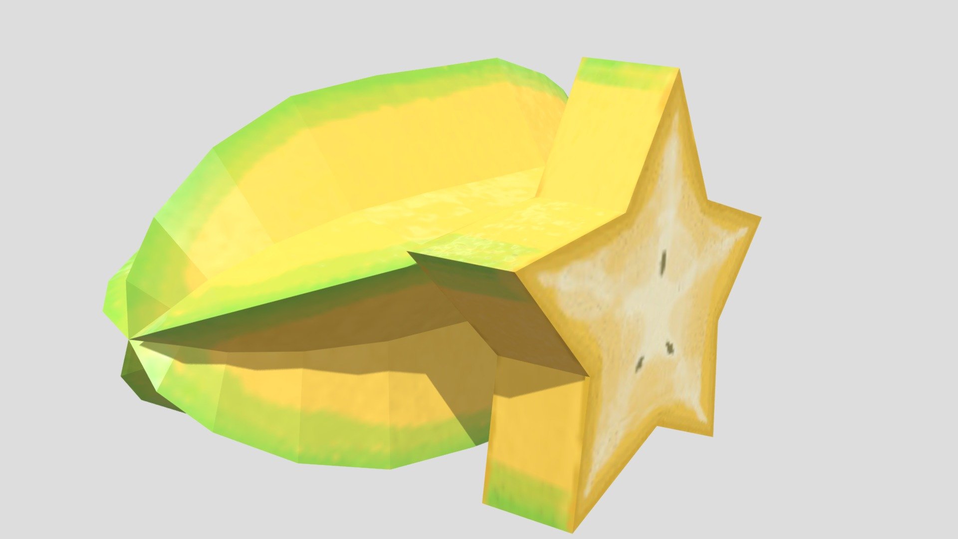 Starfruit - Download Free 3D model by superpizza11234 [9082da0] - Sketchfab