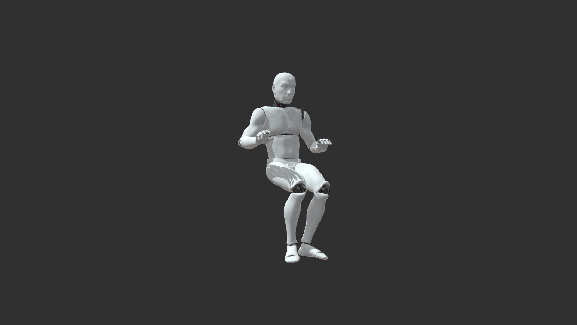 Yawning At The Computer - 3D model by Animmade_1 [90839b1] - Sketchfab