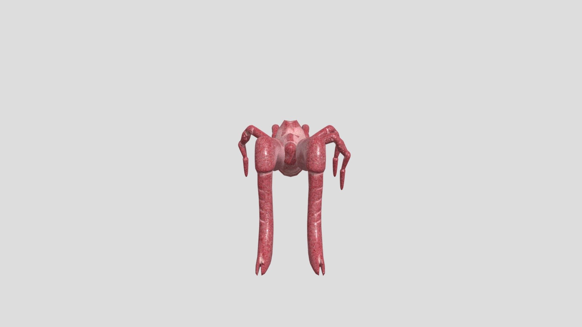 CC0 - Horror game character - Face Hugger - 3D model by reinhpash ...