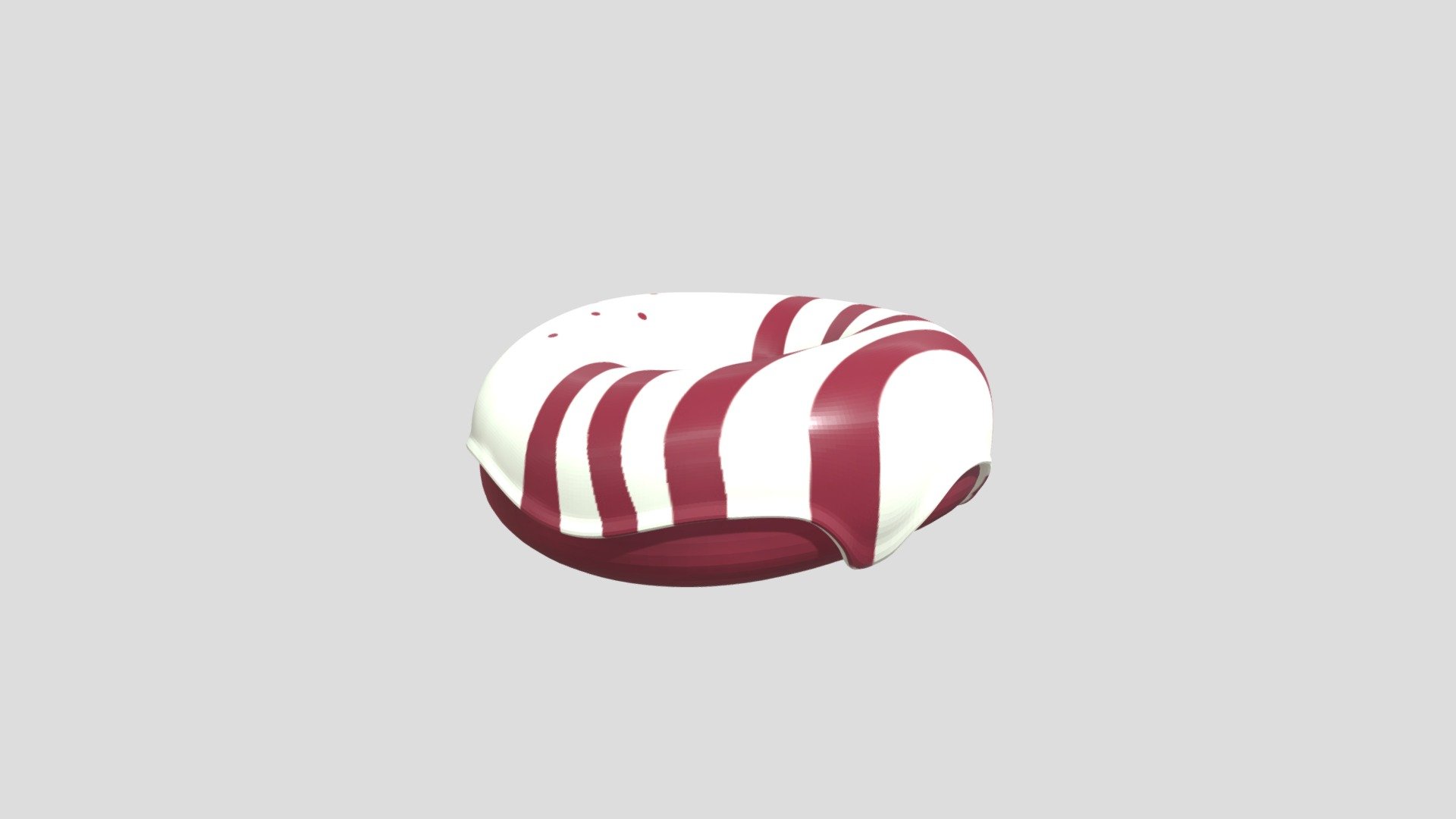 Red Velvet Donut - Download Free 3D model by hellorisoau [9086e1b ...