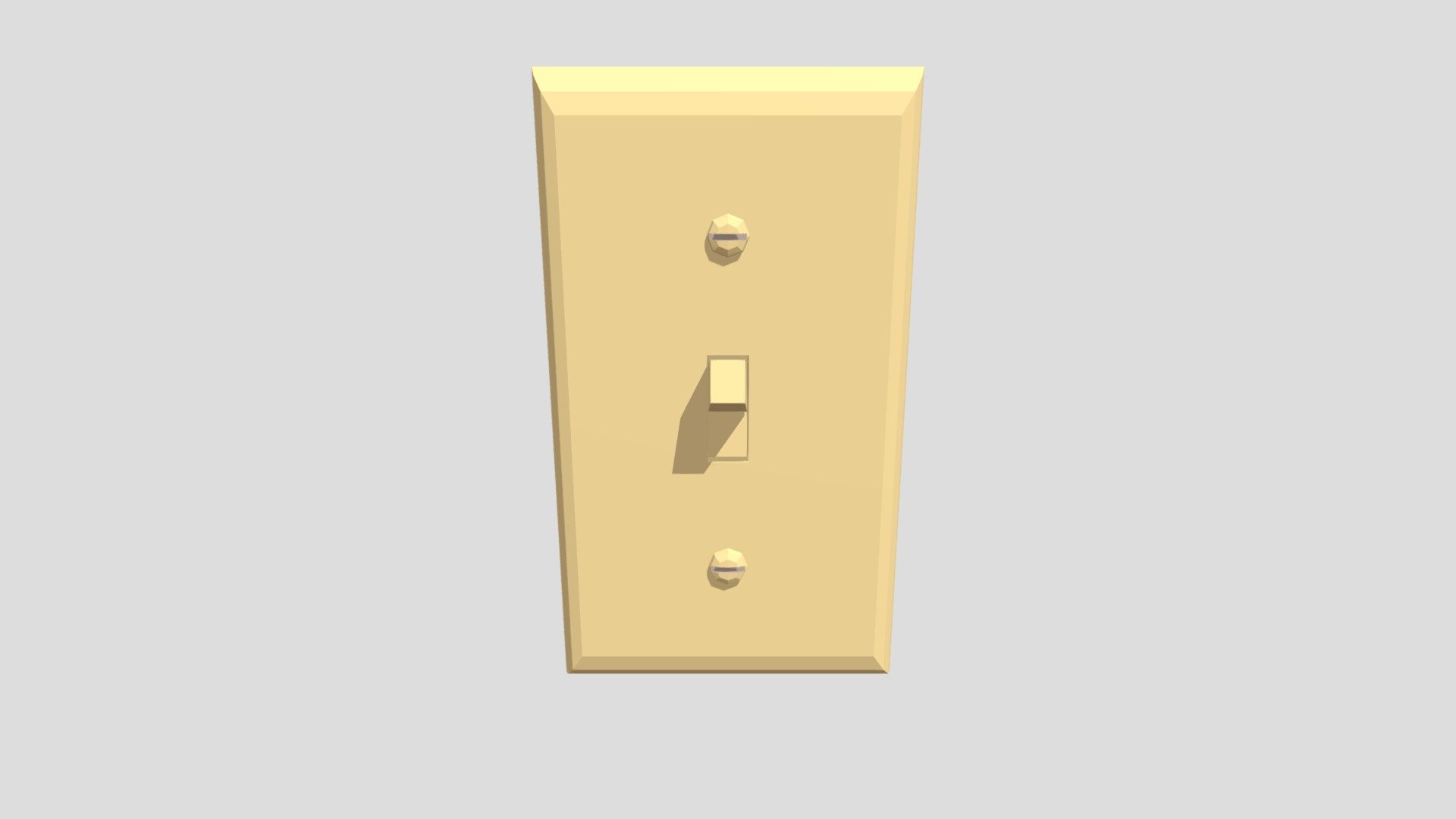 Light switch from Poly by Google - Download Free 3D model by IronEqual ...