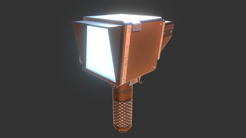 Sonar gun - 3D model by Damien Touttée (@DamienT) [9087d3d] - Sketchfab