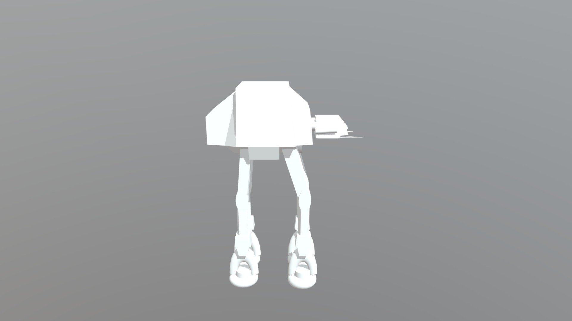 ATAT Walker - 3D model by BrEnnP [908d30f] - Sketchfab