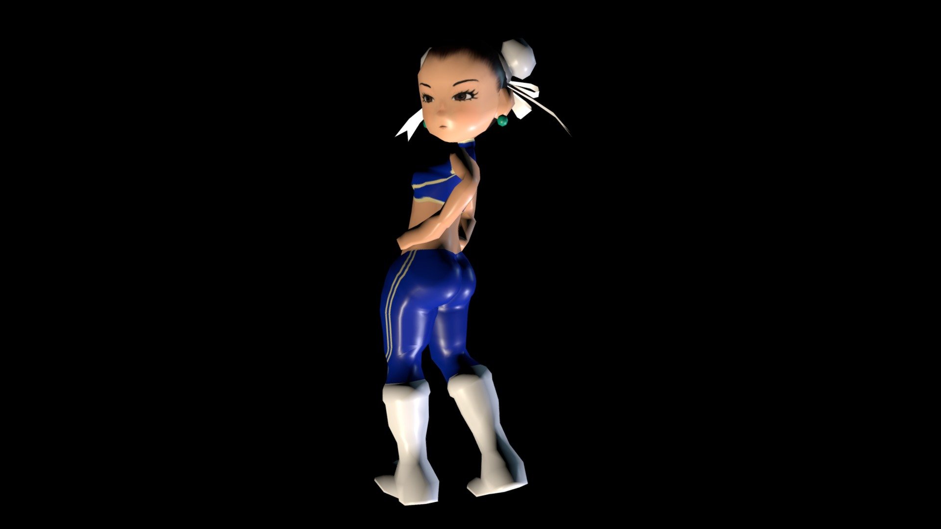 Chibi Chun Li - 3D model by Leonardo Gaviria / 3D models (@leozensato ...