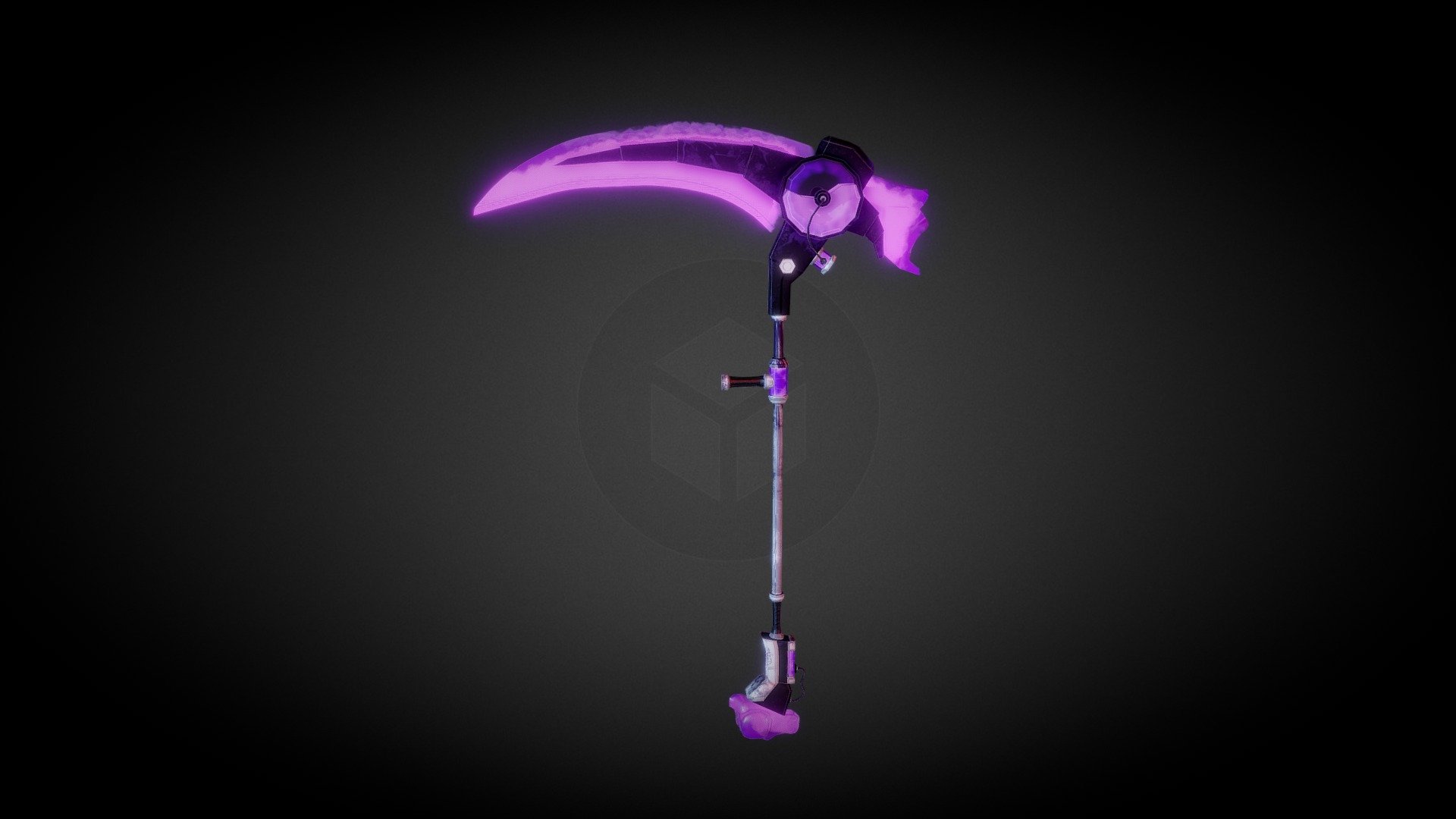 Shadow Scythe - Download Free 3D model by Caroline Forget (@Unicone ...