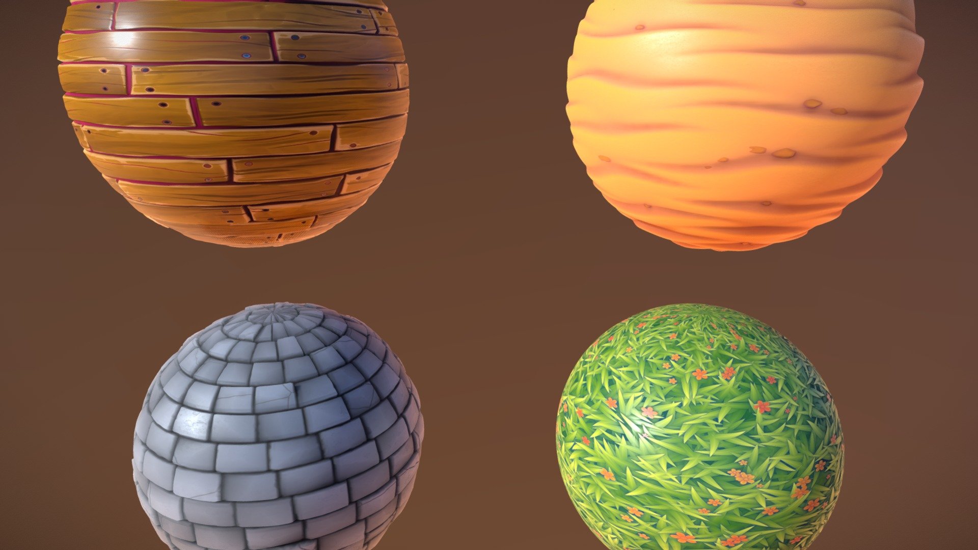 Substance Designer materials - 3D model by Giorgilu [9092295] - Sketchfab