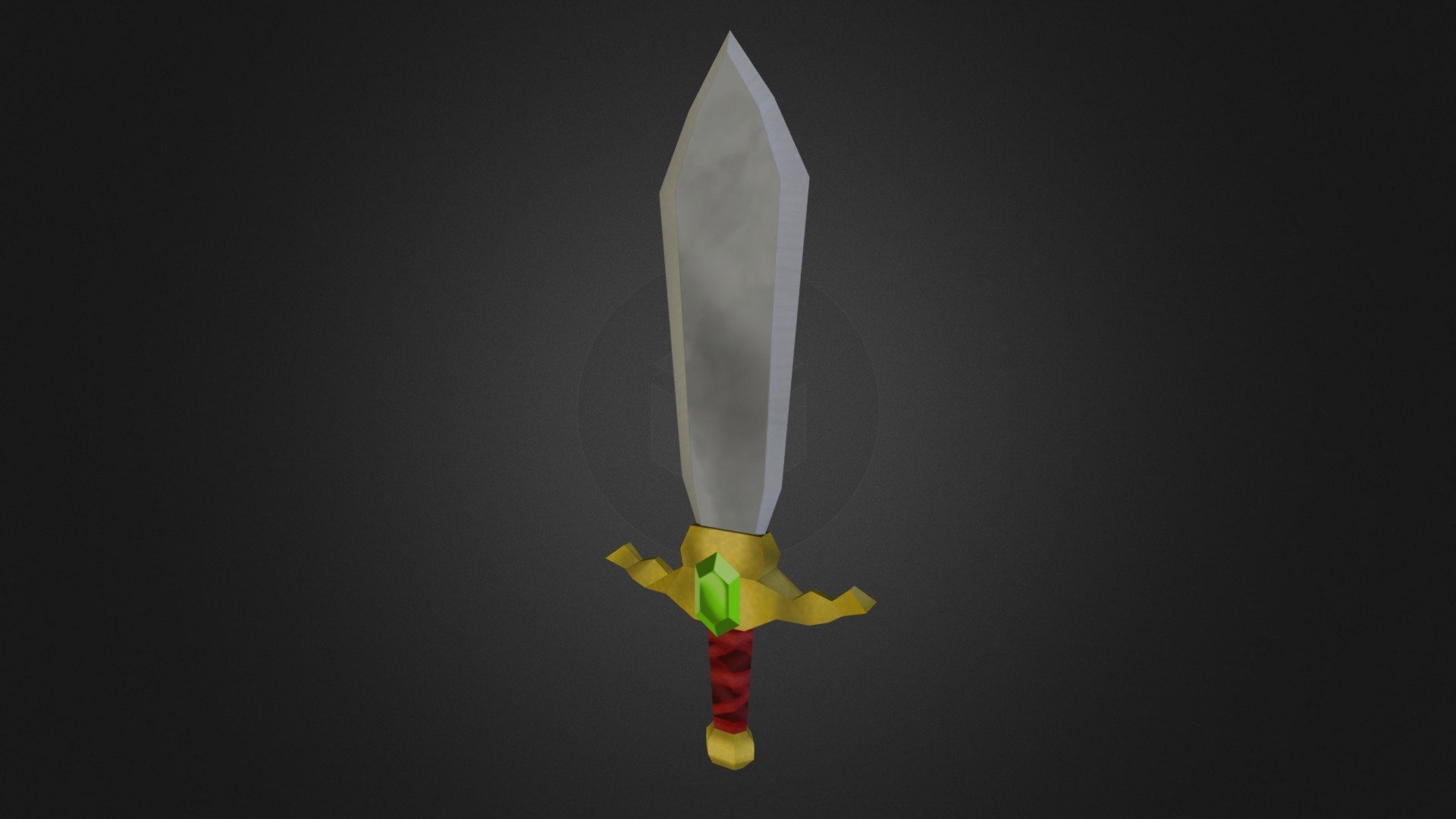 Emerald Sword - 3D model by JCClave [90923f9] - Sketchfab