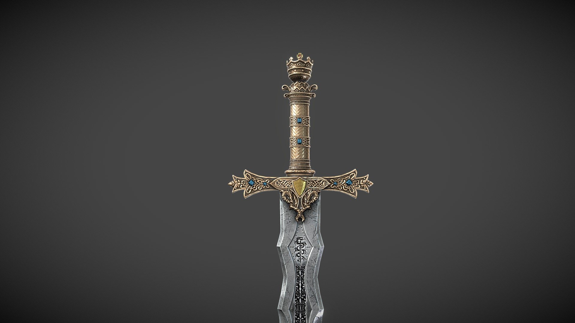 Excalibur Sword - 3D model by v1duk4 [90926aa] - Sketchfab