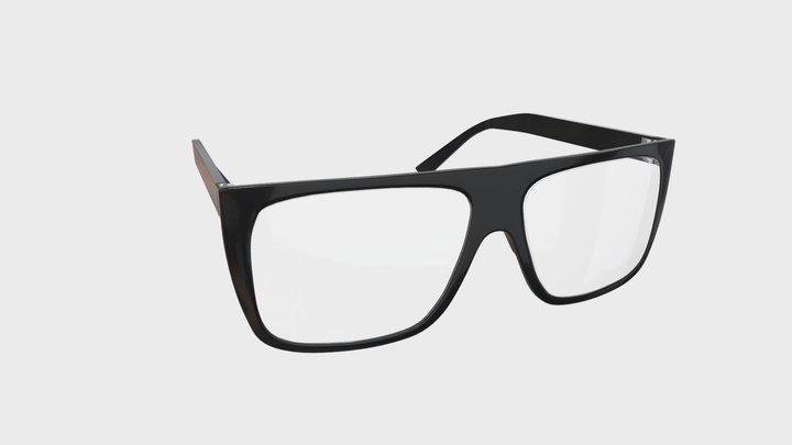 Eyeglasses 3D models - Sketchfab