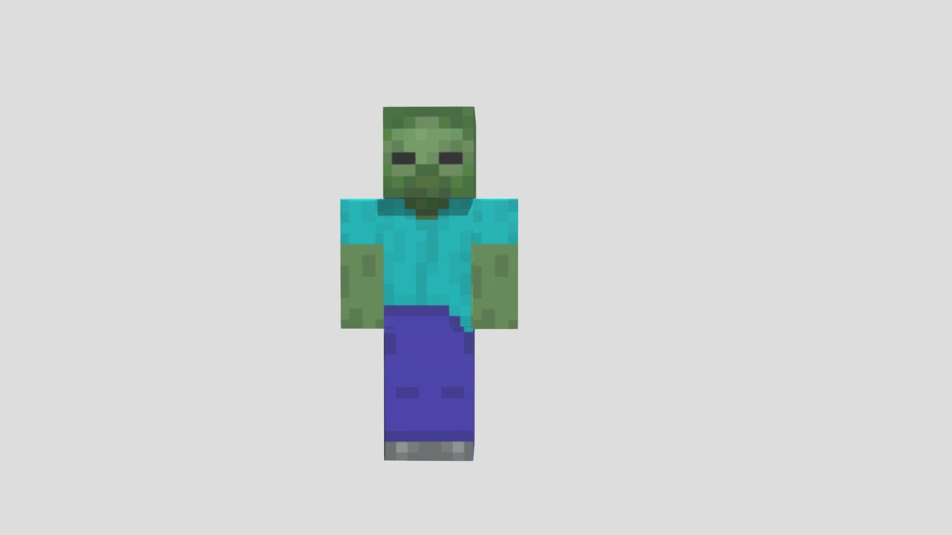 Minecraft zombie - Download Free 3D model by timmy (@timislav845455 ...