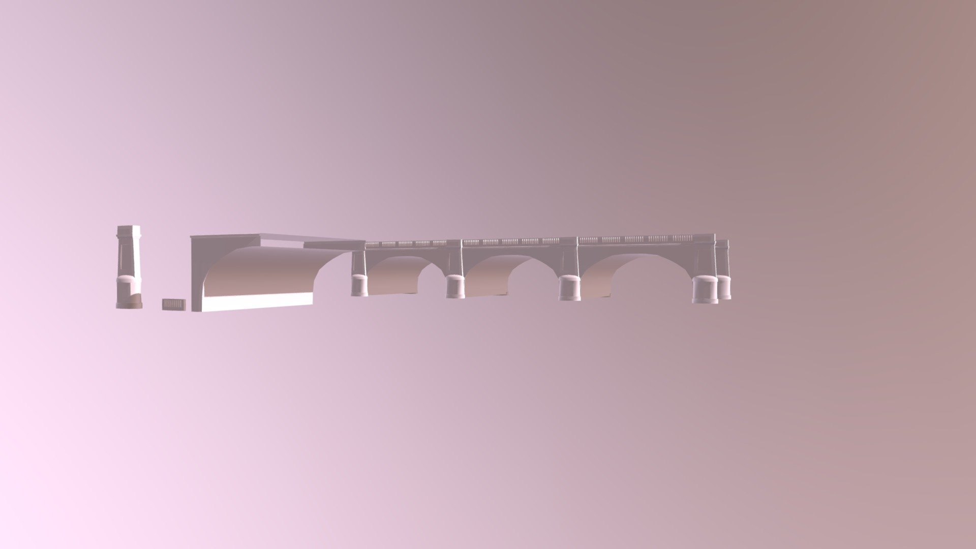 Modular Bridge - 3D model by beemario64 [909477c] - Sketchfab