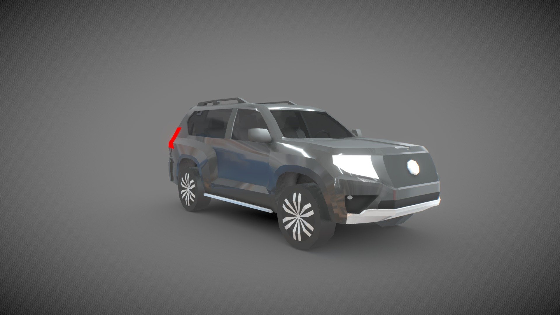 Toyota Land Cruiser - 3D model by Duc Ha ...