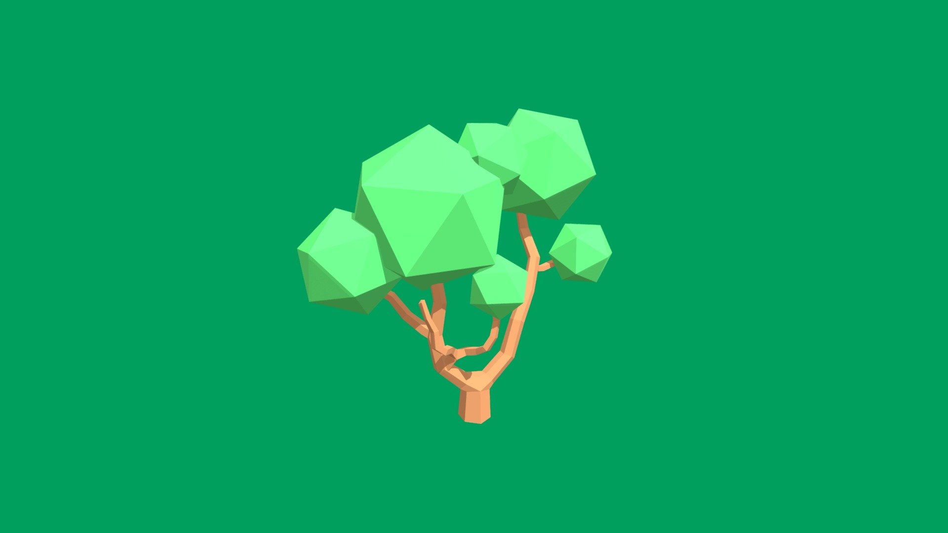 Lowpoly tree from Cinema 4d! - Download Free 3D model by Stepdone ...
