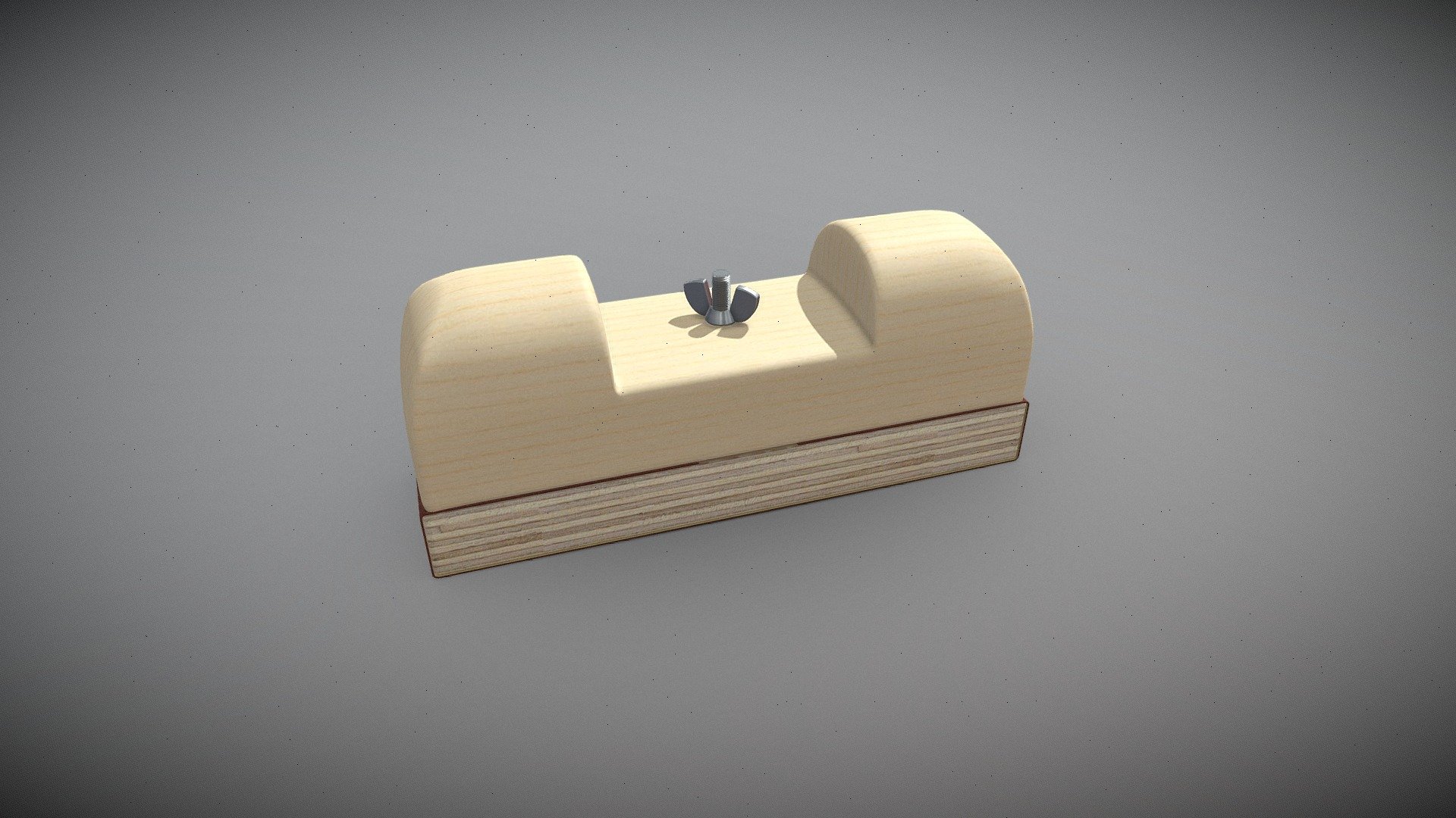 Schuurblokje met schuurpapier - 3D model by Stichting Consortium ...