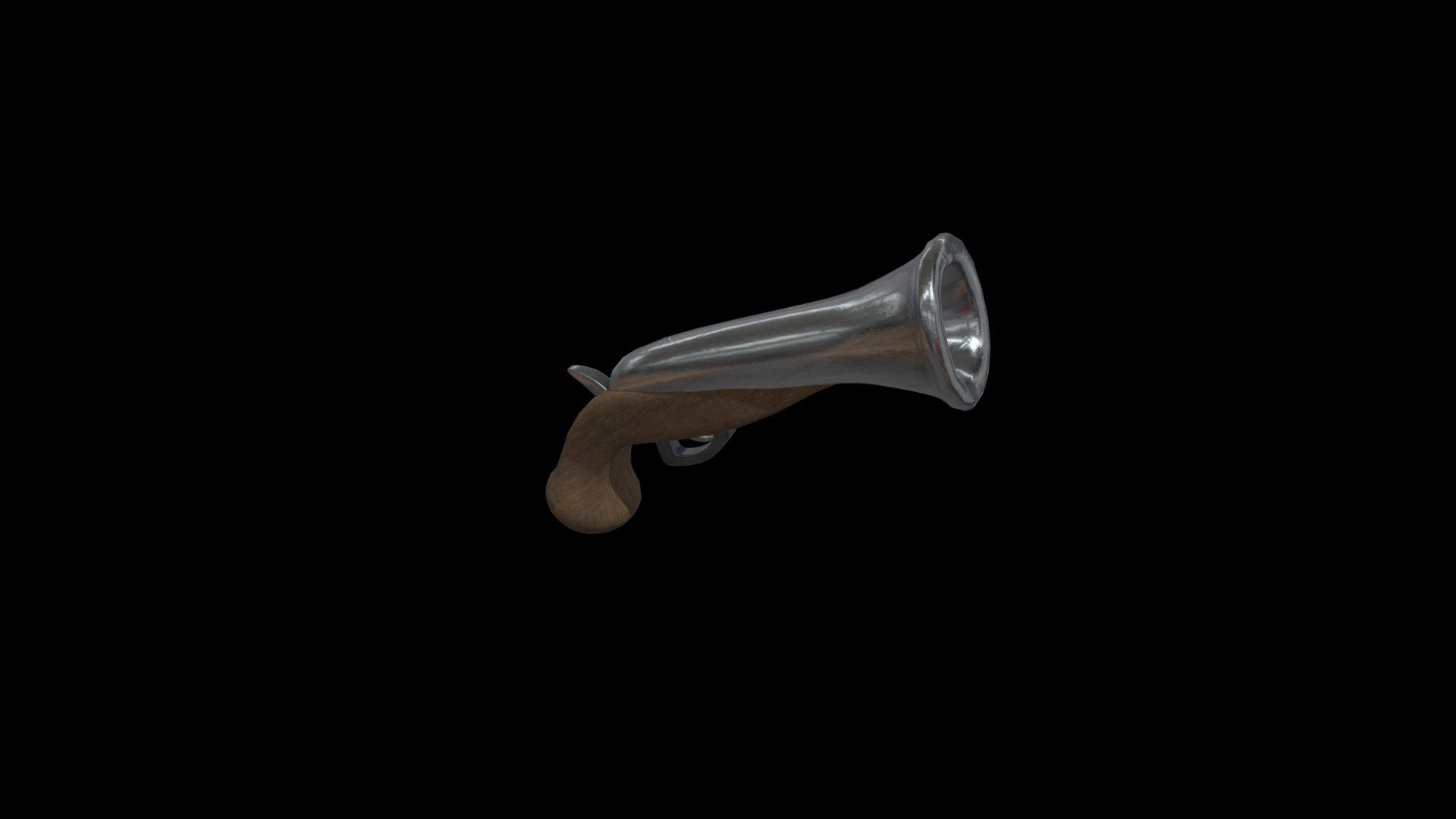 Ancient Gun - Download Free 3D model by Pubudu Hiran Dharmasena ...