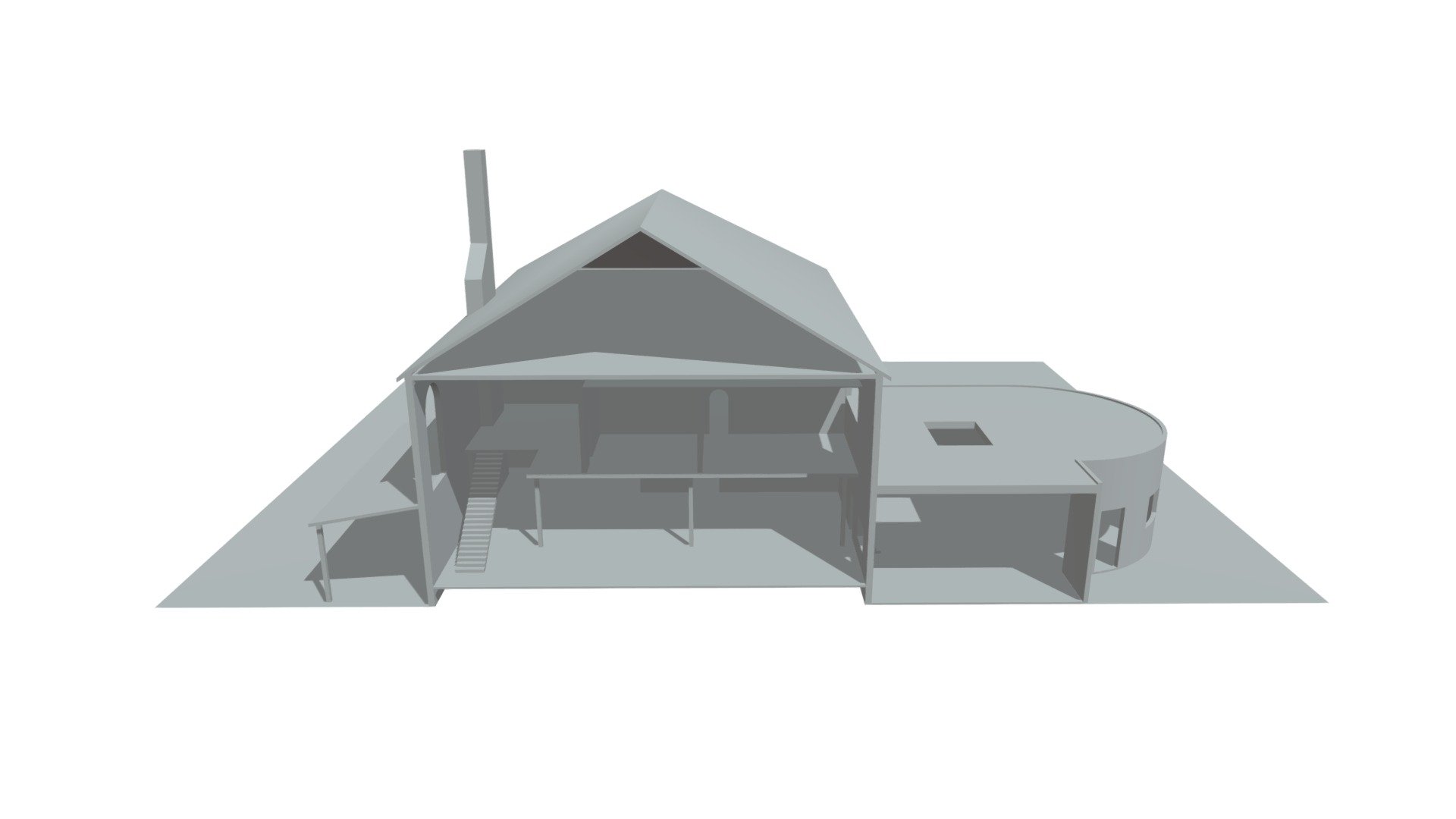 BIM Model - LOD1 Example - Download Free 3D model by Terrain Surveys ...